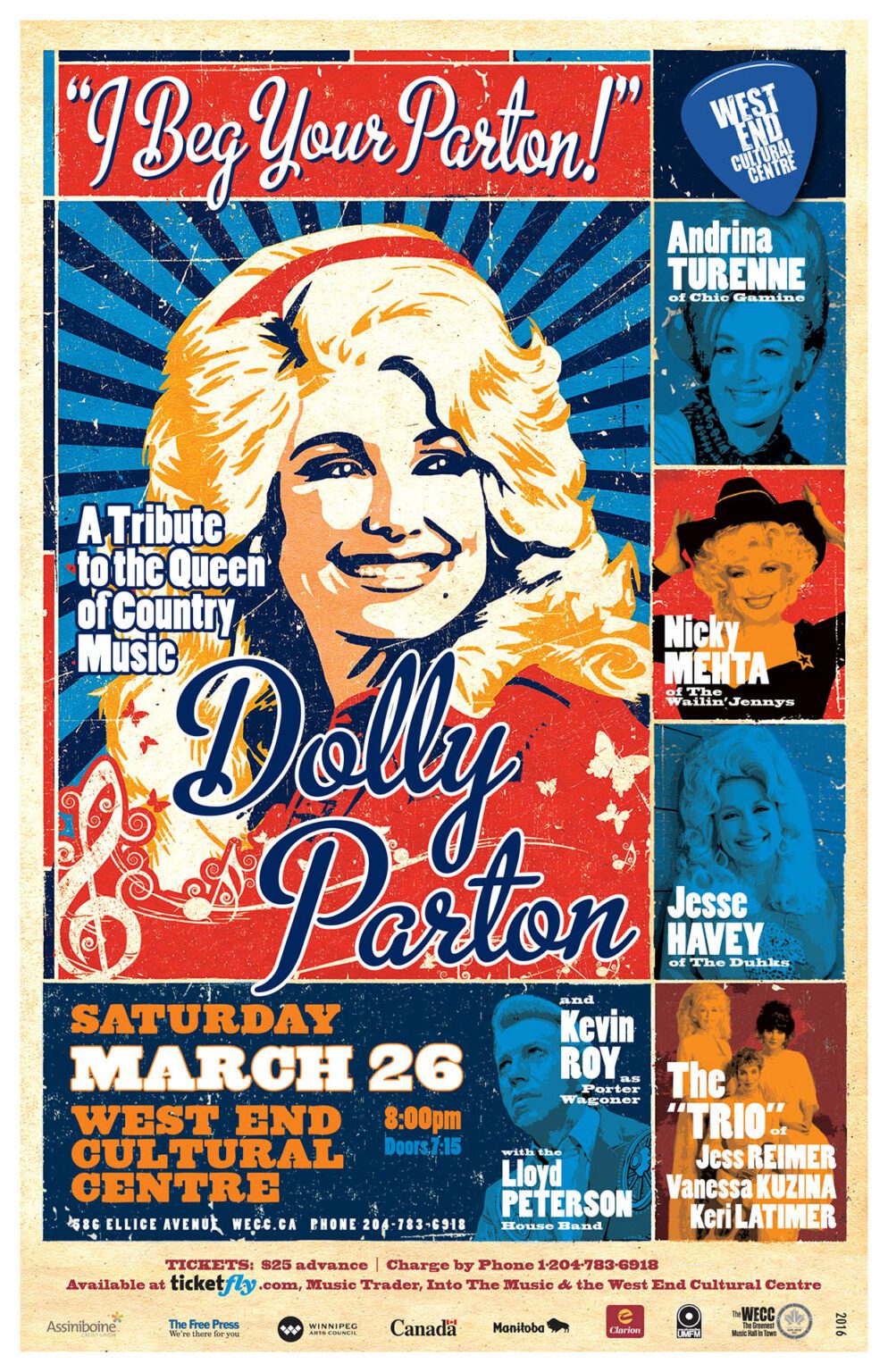 Dolly Parton Tribute – 2016 | Gig Posters 204