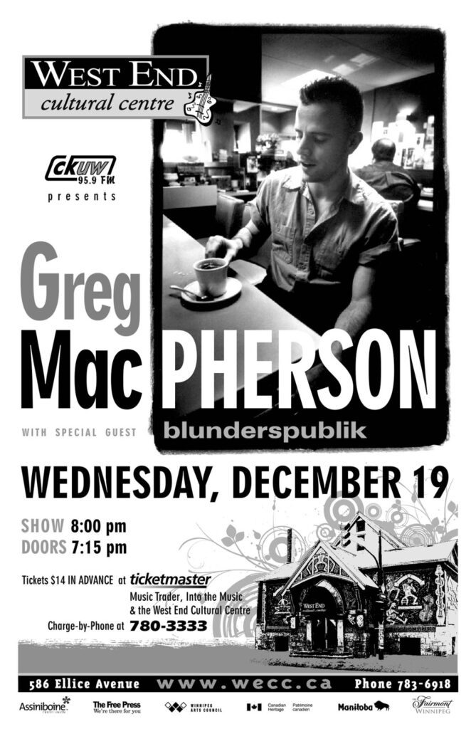 GREG MACPHERSON – 2007 – 2 | Gig Posters 204