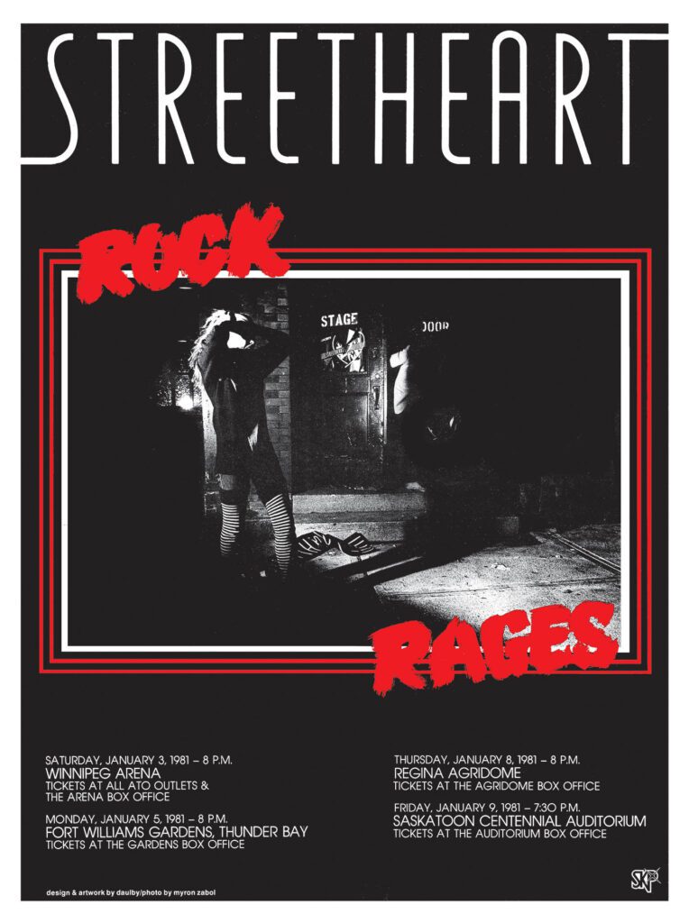 STREETHEART – 1981 | Gig Posters 204