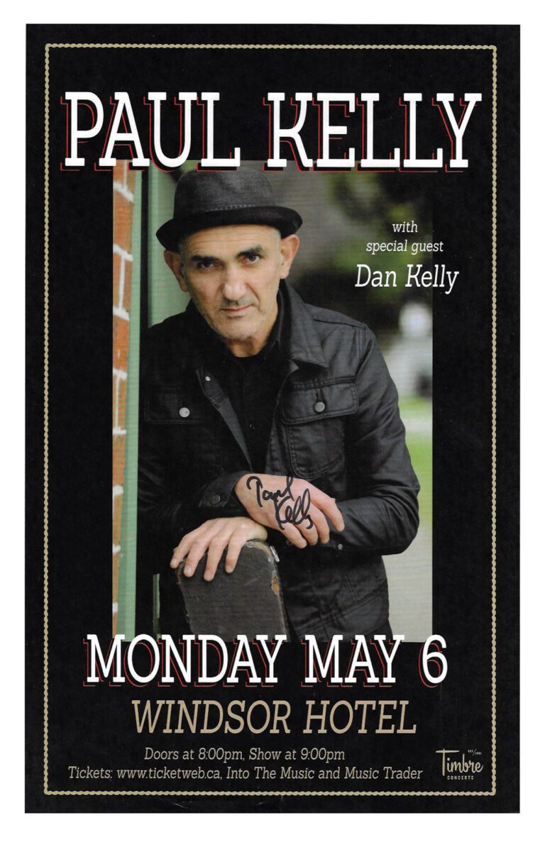PAUL KELLY – 2013 | Gig Posters 204